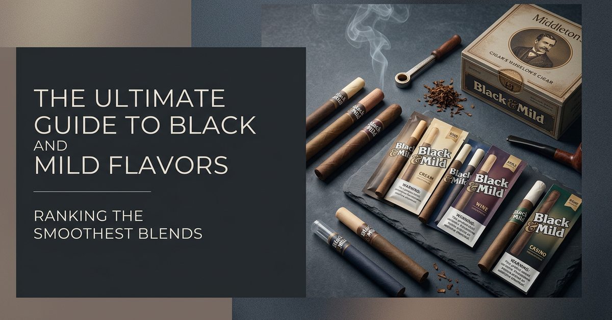 Black and Mild Flavors Guide: Ranking Every Black & Mild Flavor from ...