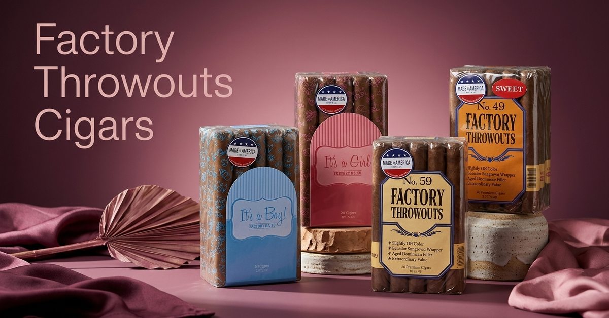 Factory Throwouts Cigars – A2Z Tobacco