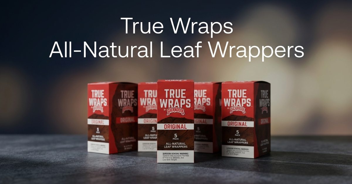 Wraps Natural Leaf: True Wraps Backwoods Collection – A2Z Tobacco