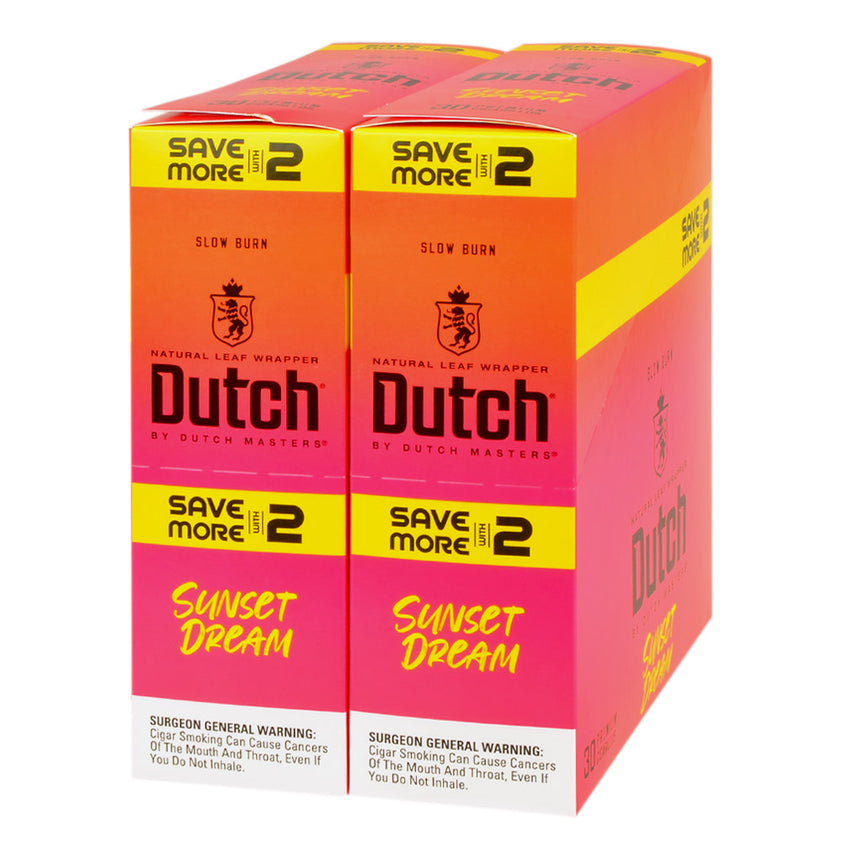 Dutch Masters | Sunset Dream | Limited Edition Cigarillos 30 Packs of 2 ...