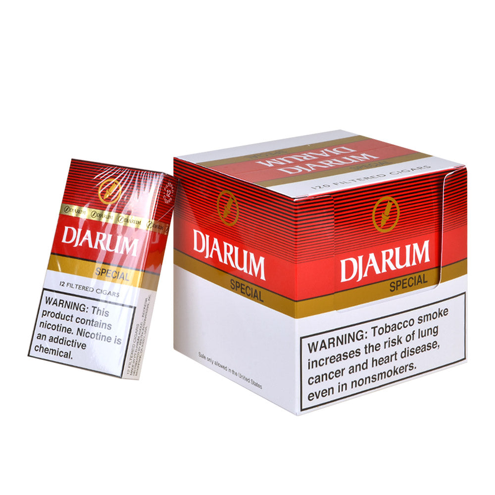 Djarum Special Filtered Cigars 10 Packs of 12 – A2Z Tobacco