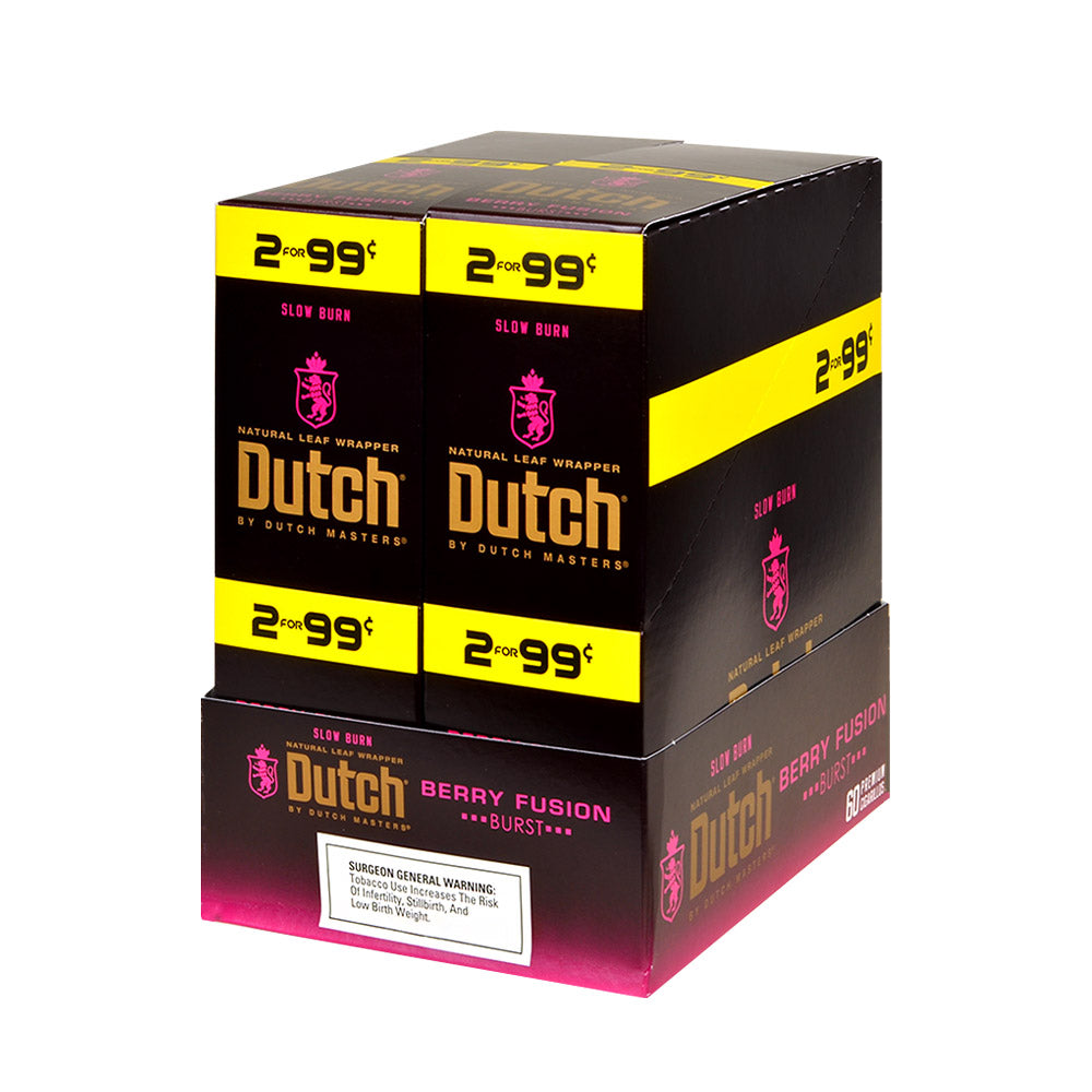 Dutch Masters | Berry Fusion Cigarillos 30 Packs of 2 – A2Z Tobacco