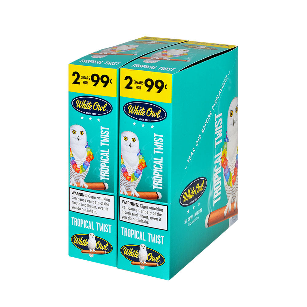 White Owl Tropical Twist Cigarillos – A2Z Tobacco